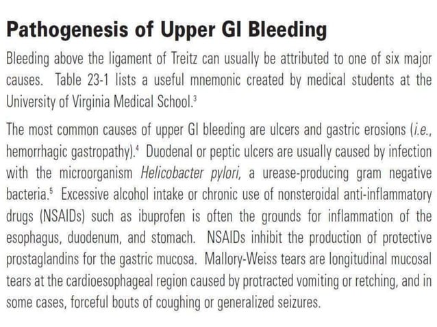Upper GI bleeding | PPTX | Digestive Disorders | Diseases and Conditions