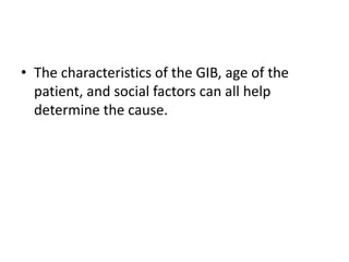 GI BLEEDING | PPTX
