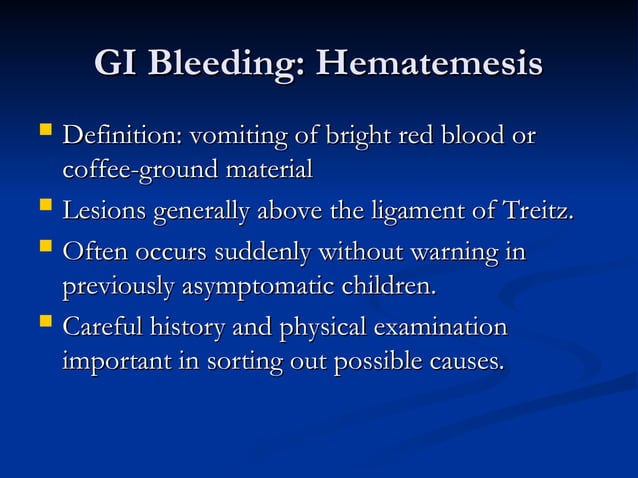 Gastrointestinal Bleeding in children.ppt