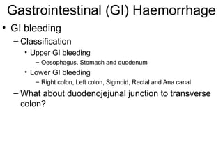 Upper gastrointestinal bleeding patients | PPT