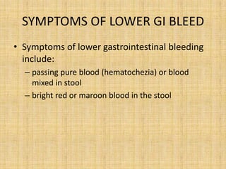 Gi bleed peds awais | PPTX