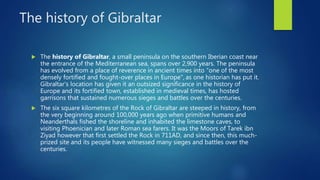 Gibraltar - a powerpoint by Noah E | PPT
