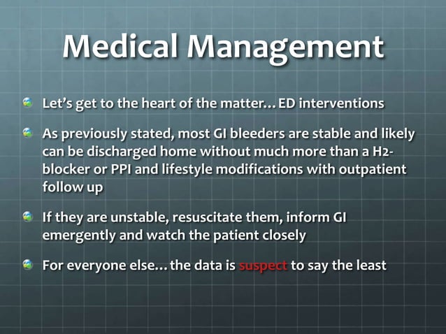 GI Bleeding Summary | PPTX | Digestive Disorders | Diseases and Conditions