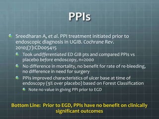 GI Bleeding Summary | PPTX