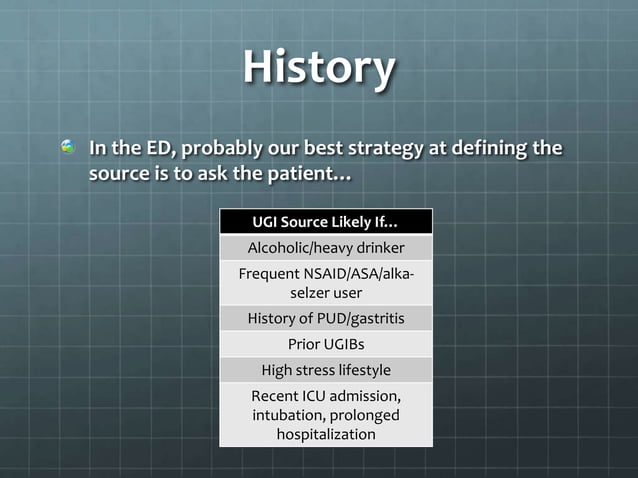 GI Bleeding Summary | PPTX | Digestive Disorders | Diseases and Conditions