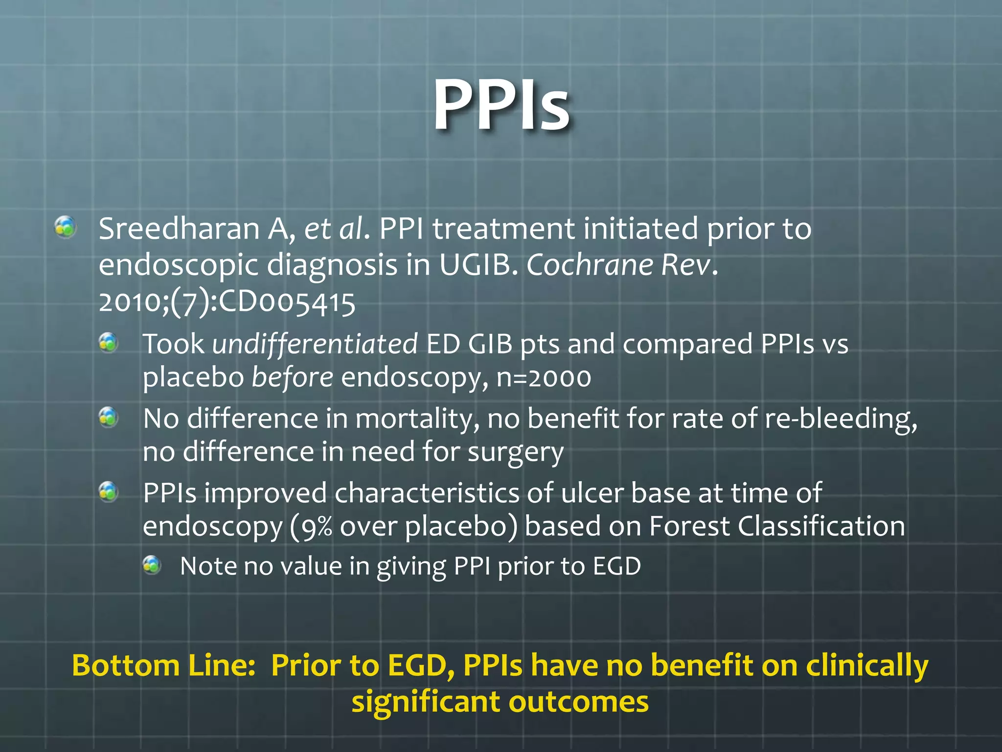 GI Bleeding Summary | PPTX