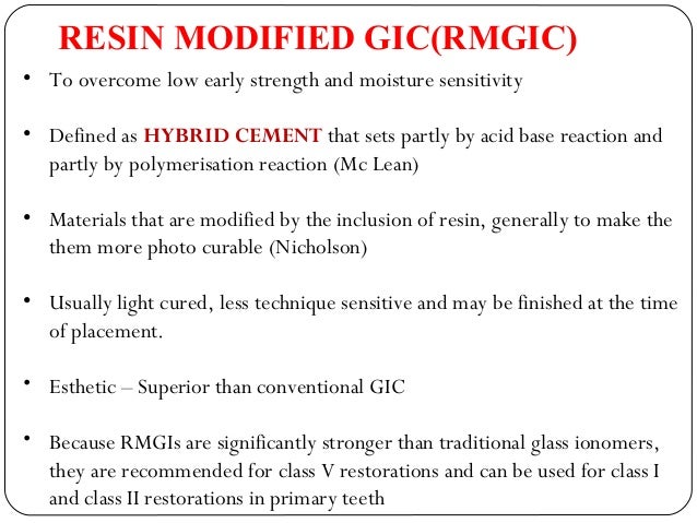 Glass Ionomer cement & it's advancement.