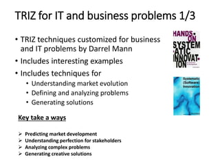 The continuous innovation model - combining Toyota Kata and TRIZ | PPTX ...