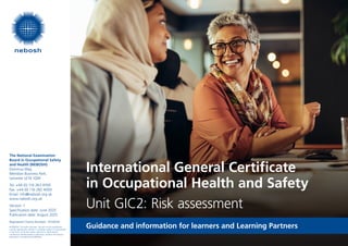 Comprehensive Guidance for NEBOSH International General Certificate ...