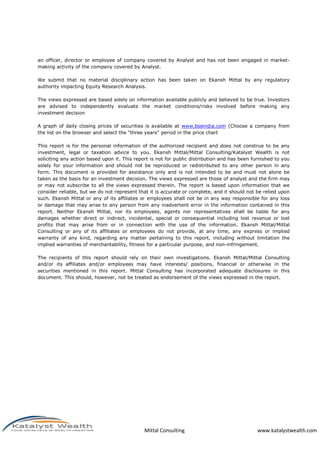 GIC Housing Finance (NSE Code - GICHSGFIN) - Sep16 Katalyst Wealth Alpha Report | PDF