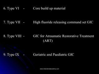 Gic new / endodontics courses | PPT