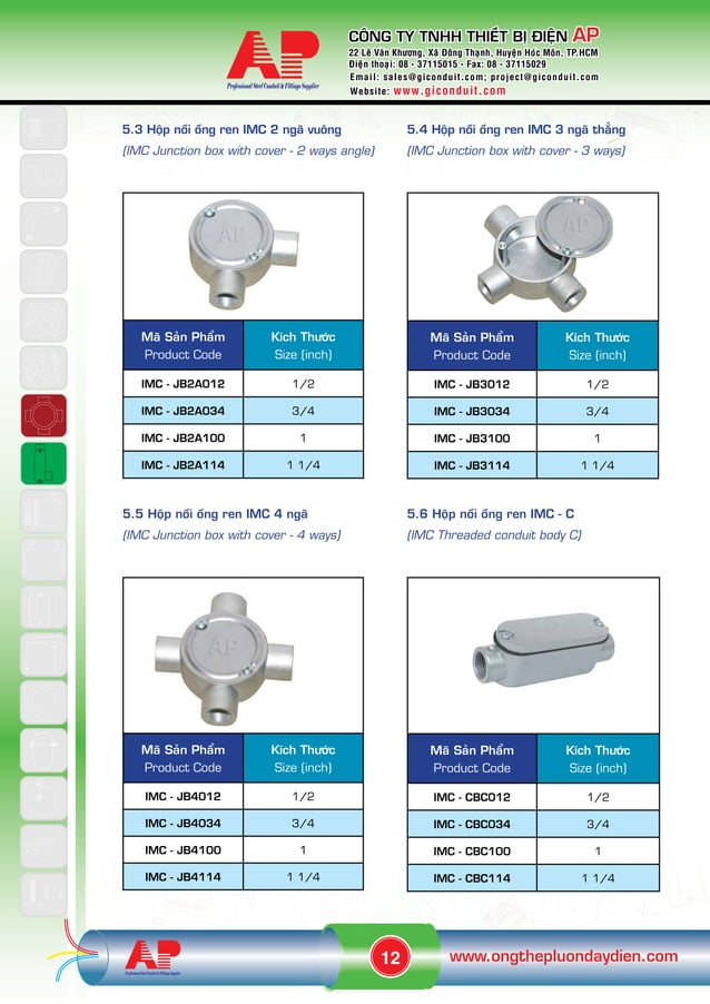 steelconduit.vn Electrical Conduits, Conduit outlet box, GI conduit | PDF