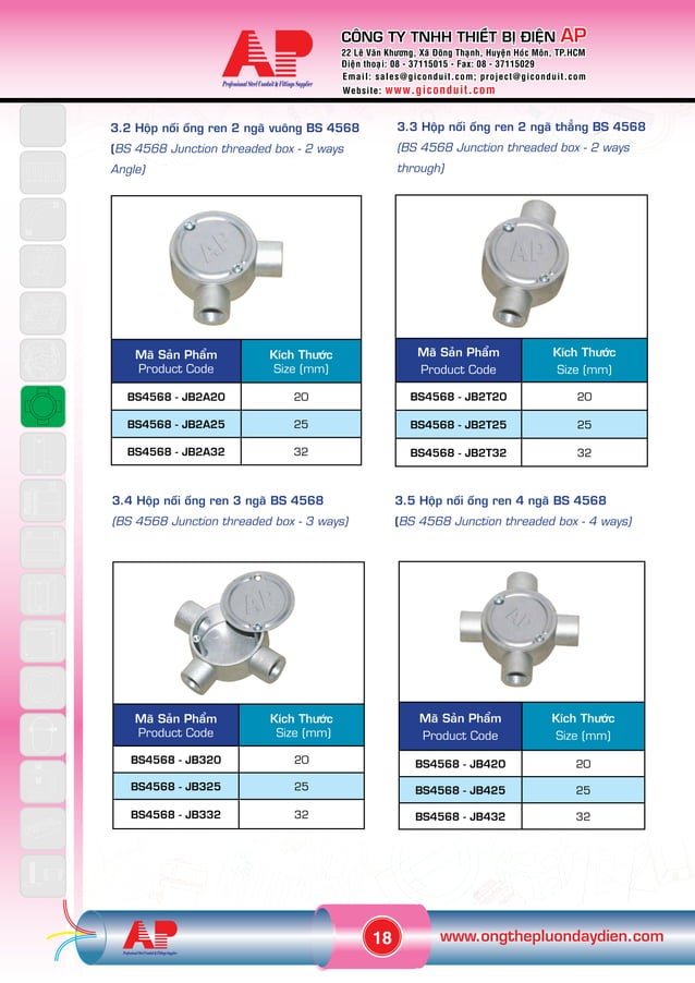 steelconduit.vn Electrical Conduits, Conduit outlet box, GI conduit | PDF