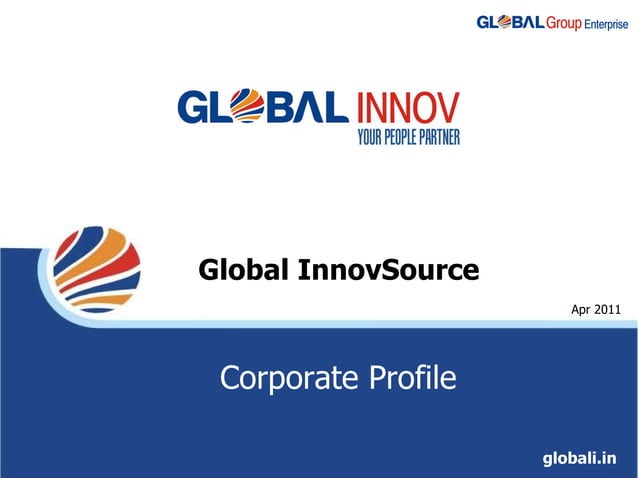 Global Innov Corp Presentation | PPT