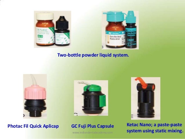 Gic recent advancements / rotary endodontics courses