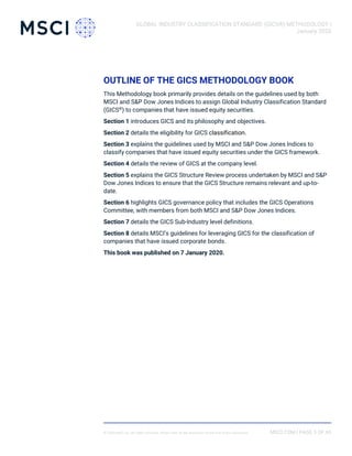 GICS Methodology 2020 to 2024 december valid | PDF