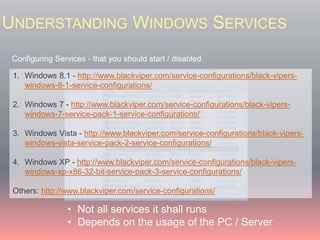 Windows Services 101 | PPTX