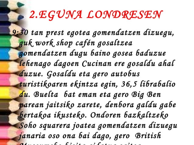 Gida turistikoa erresuma batua (asier, paul, selena, nahia eta maxi bee ...