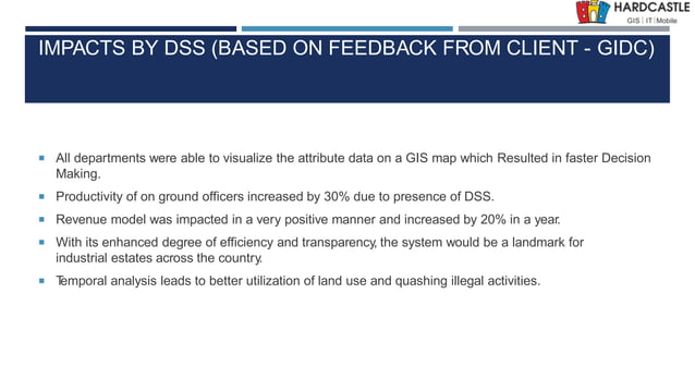 Gis Based Decision Support System Pptx Computer Software And Applications Computing