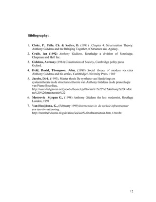 Giddens | PDF