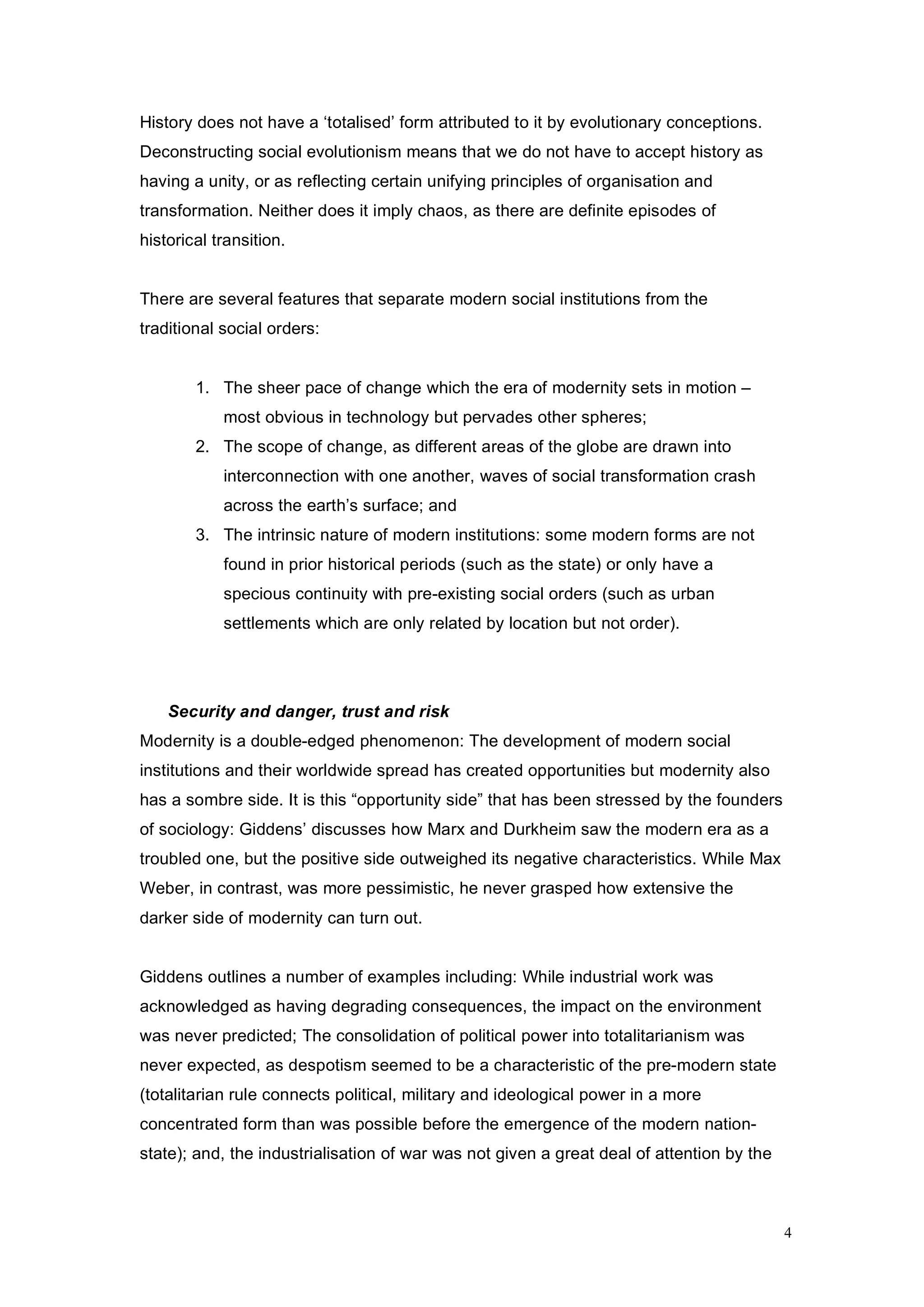 Giddens 1991 chapter-1_arvanitakis | PDF