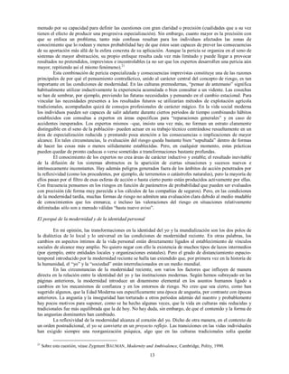 Giddens Anthony - Modernidad e identidad del yo | PDF