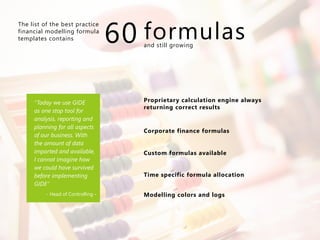 Gide financial modelling software | PDF