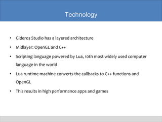 Gideros Studio: Features and Benefits | PPTX