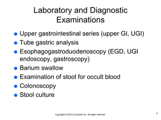 Care of the Patient with a Gastrointestinal Disorder | PPTX