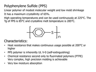 Polymer Matrix Composites – Matrix Resins– Thermosetting resins ...