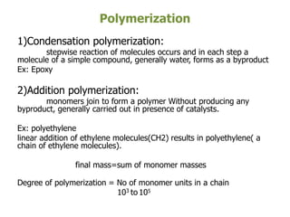 Polymer Matrix Composites – Matrix Resins– Thermosetting resins ...
