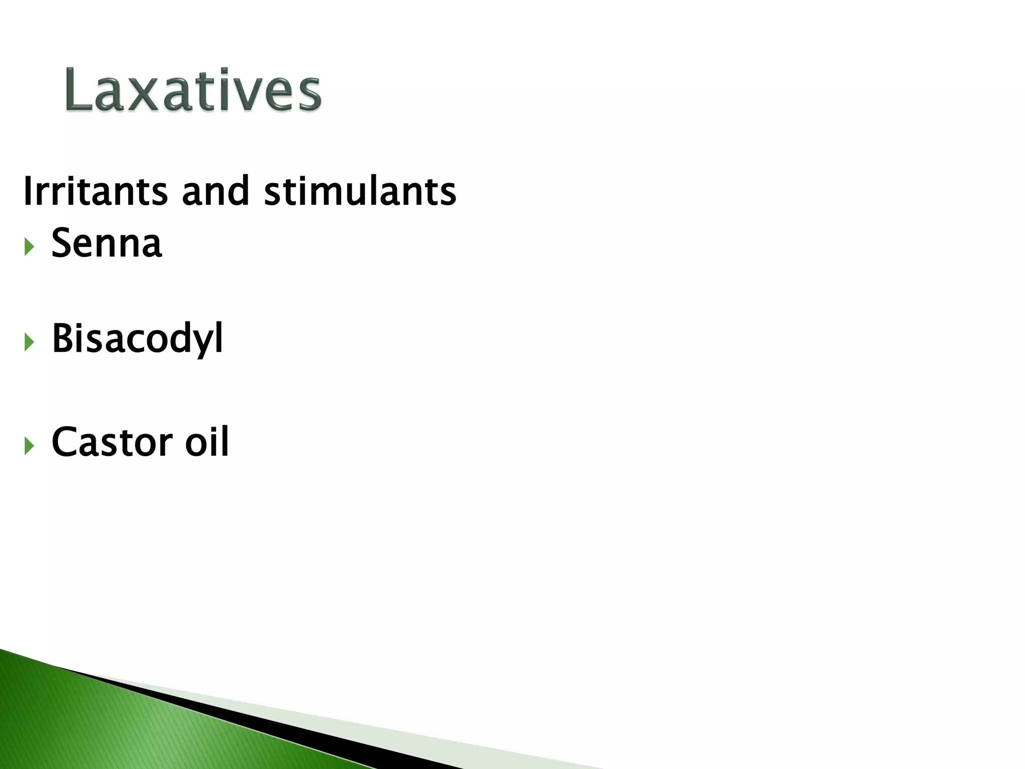 Gastrointestinal drugs - Pharmacology | PDF