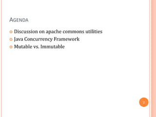 Use of Apache Commons and Utilities | PPT