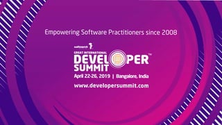 Gids conference-talk-2019-madan-thangavelu | PDF