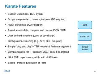 Karate for Complex Web-Service API Testing by Peter Thomas | PPTX