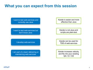 Karate for Complex Web-Service API Testing by Peter Thomas | PPTX