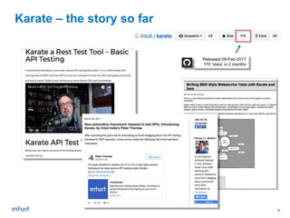 Karate for Complex Web-Service API Testing by Peter Thomas | PPTX