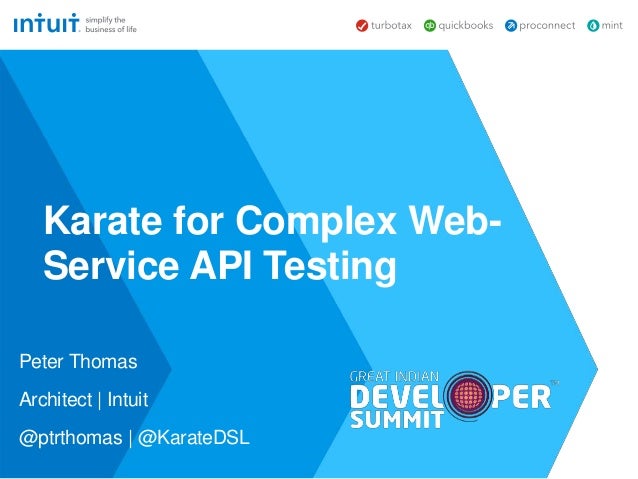 Karate for Complex Web-Service API Testing by Peter Thomas