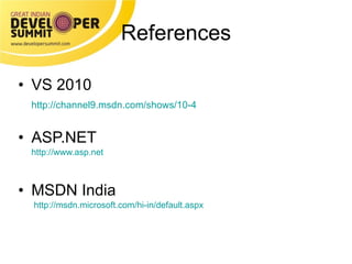 ASP.NET 4.0 Roadmap | PPT