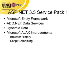 ASP.NET 4.0 Roadmap | PPT
