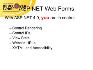 ASP.NET 4.0 Roadmap | PPT