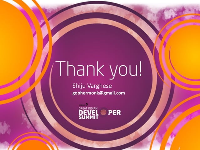 Building Scalable Backends with Go | PPT