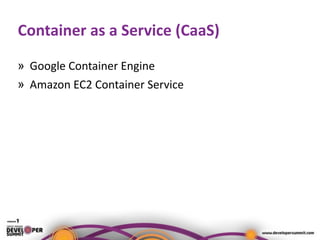 A Primer to Containerization & Microservices | PPT
