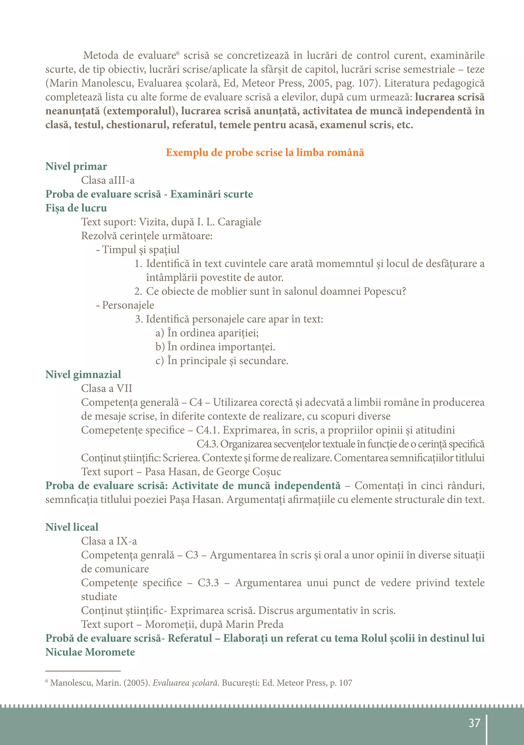 Gidul profesorului-debutant | PDF