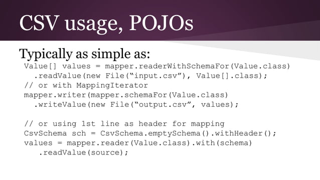 Jackson Beyond Json Xml Csv Ppt 