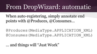 Jackson beyond JSON: XML, CSV | PPTX | Web Development | Internet
