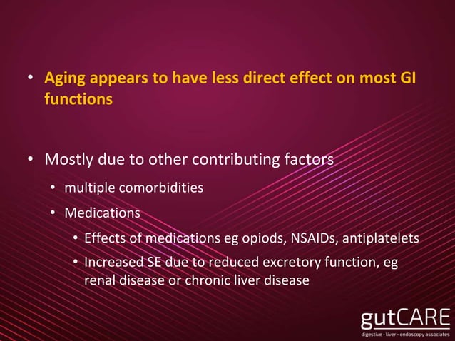 GI Disease in Elderly | PPTX