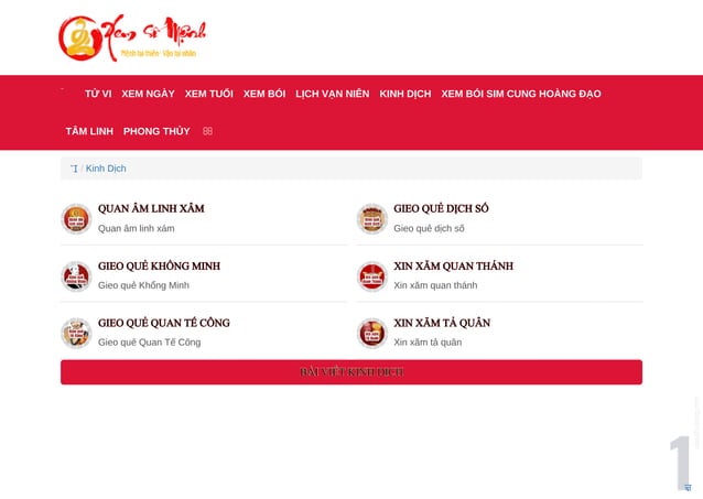 xemsomenh.com - Ý nghĩa 64 quẻ trong Kinh dịch -Gieo quẻ kinh dịch ...