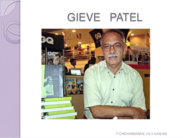 Gieve Patel - Alchetron, The Free Social Encyclopedia