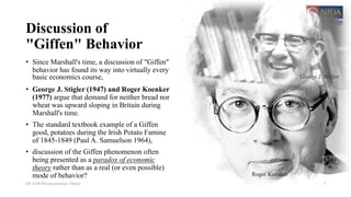 Giffen behavior and subsistence consumption | PDF